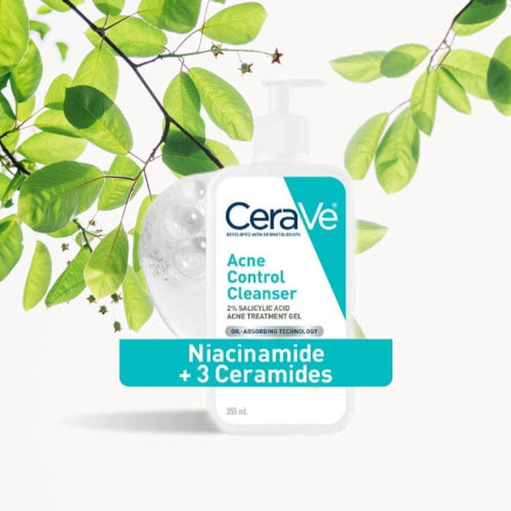 Cerave Acne Control Cleanser 2 Salicylic Acid Acne Treatment 355ml
